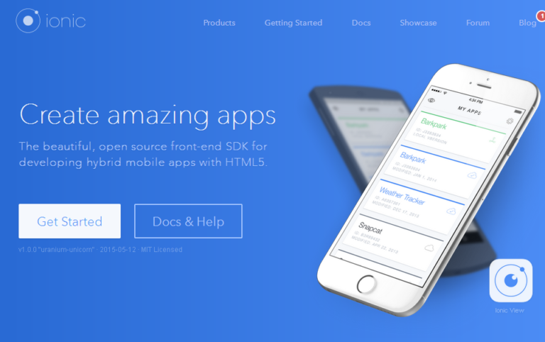 Best Mobile UI Frameworks using HTML5, CSS and JS